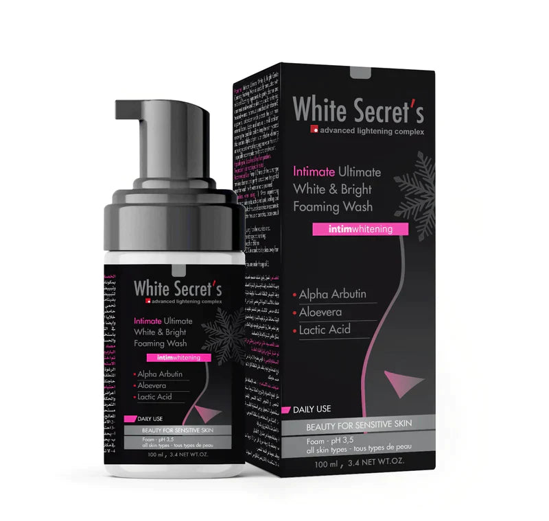 INTIMATE ULTIMATE WHITE & BRIGHT GENTLE CLEANSING FOAMING – bcarekw