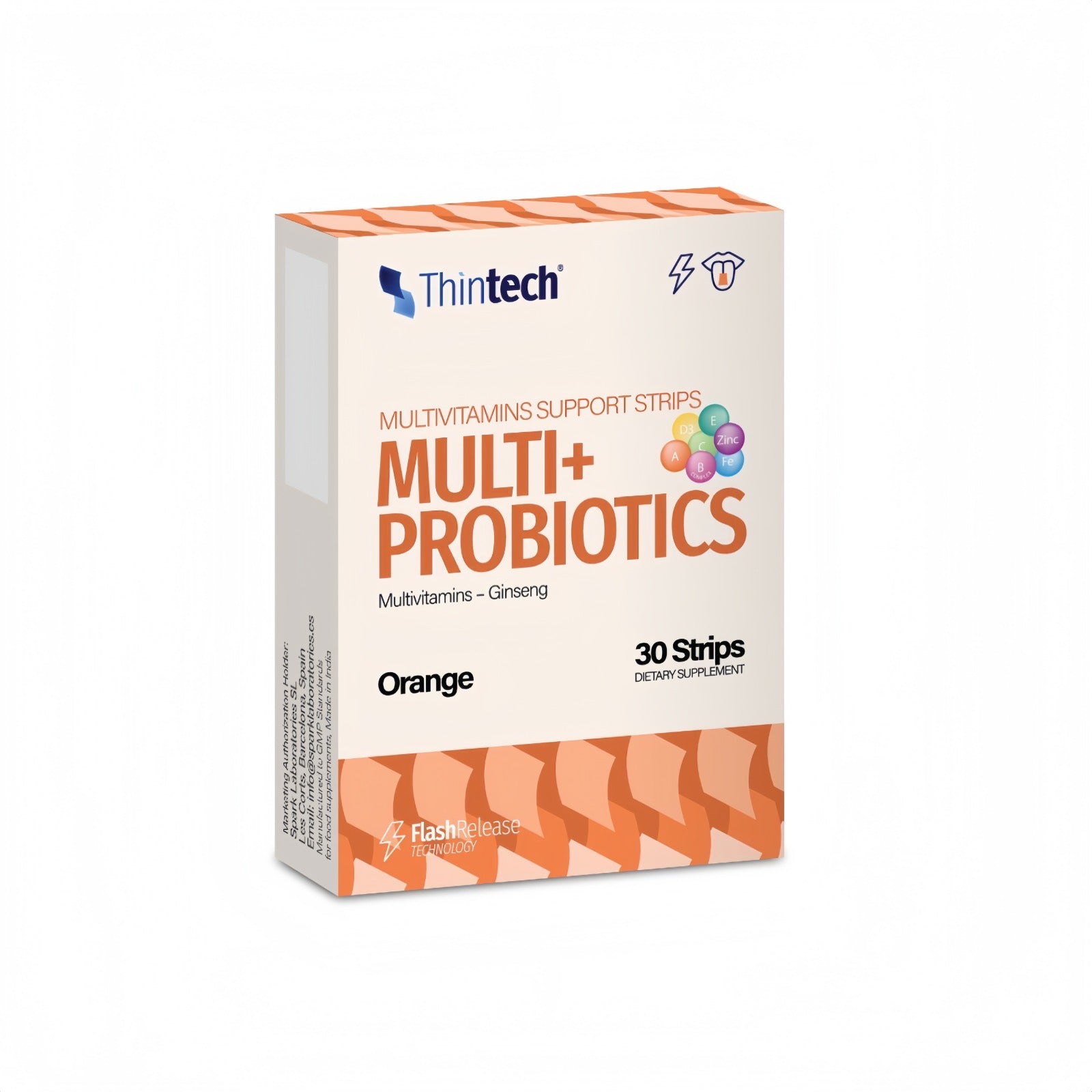 Thintech Multi + Probiotics 30 strips – bcarekw