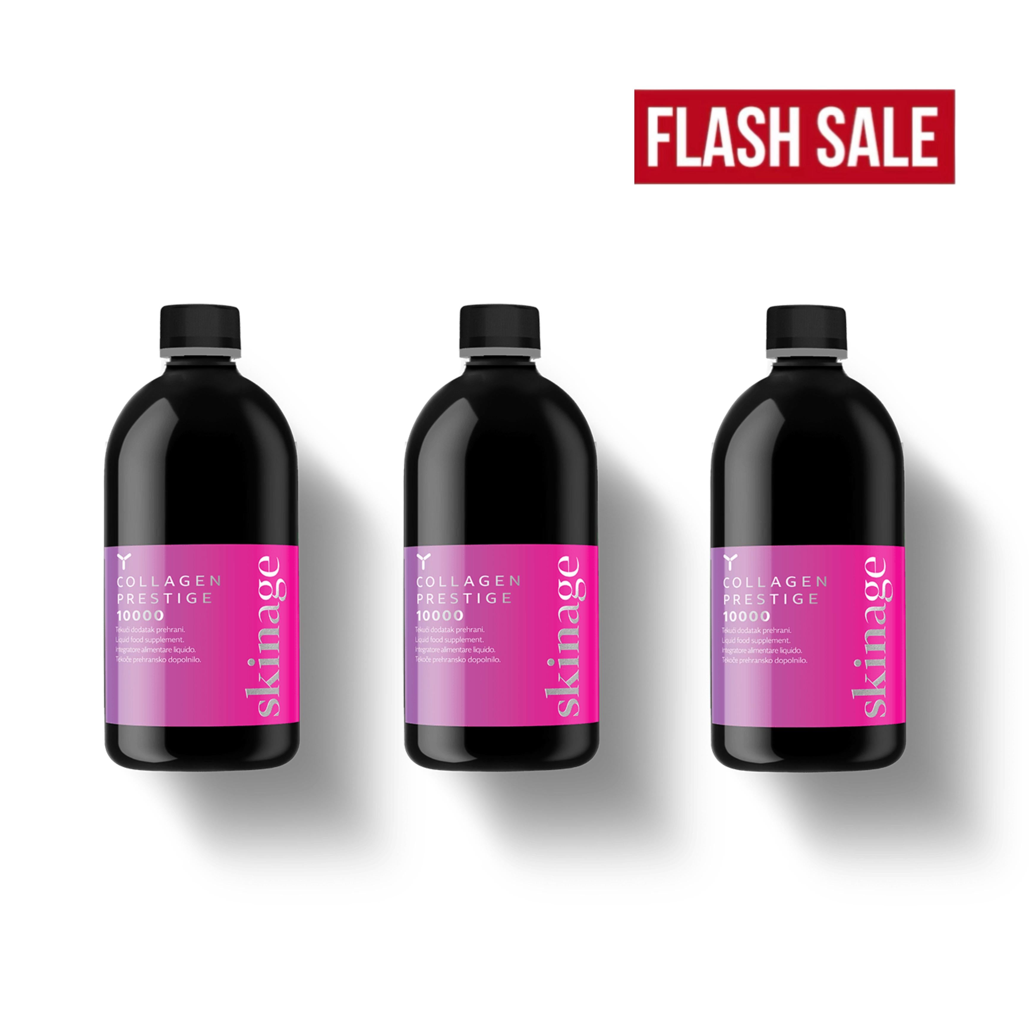 BUY 1 GET 2 FREE! Skinage Collagen Prestige 10,000 mg Liquid 500ML ...